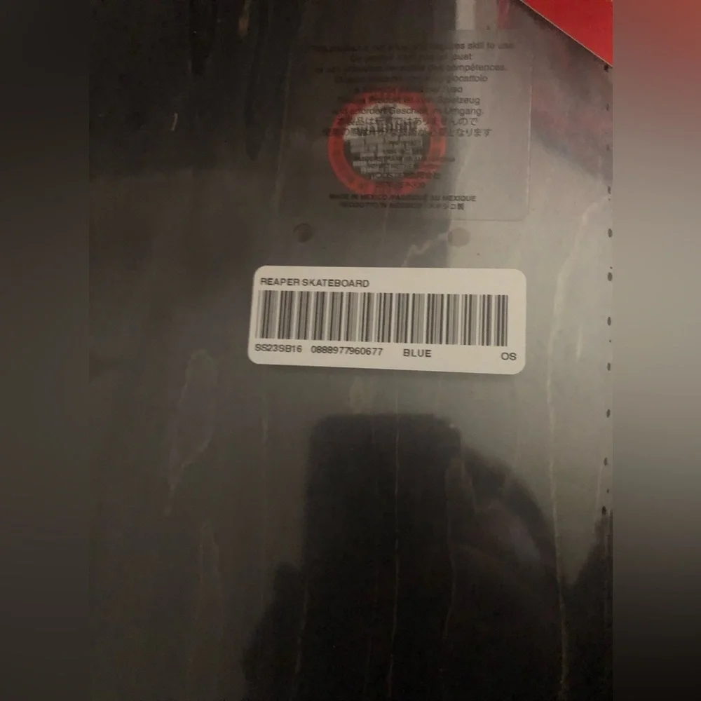 Supreme | Other | Supreme Authentic New Reaper Skateboard Deck Wsean ...